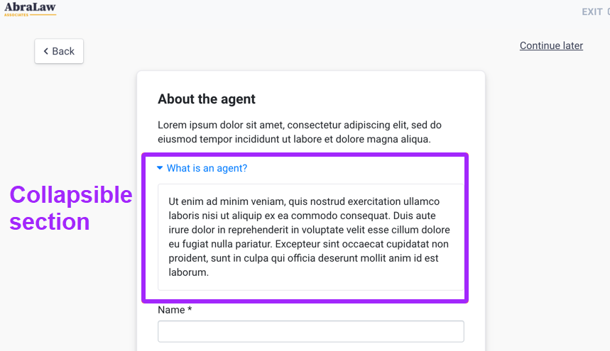 PatternBuilder Element Types