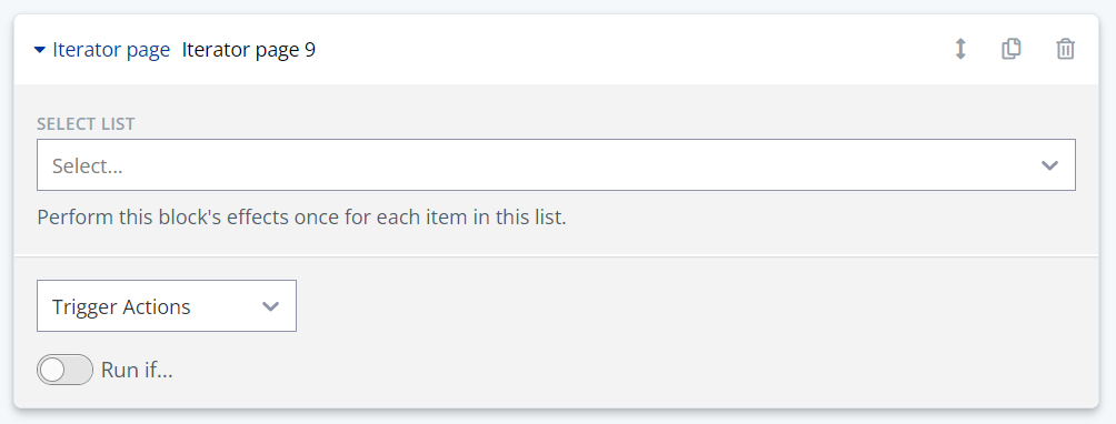 PatternBuilder Page Block Types