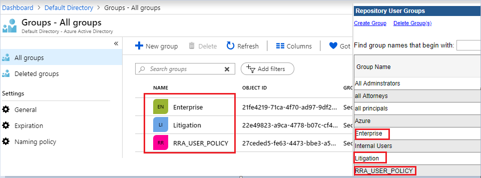 Windows Azure Active Directory Group Claims