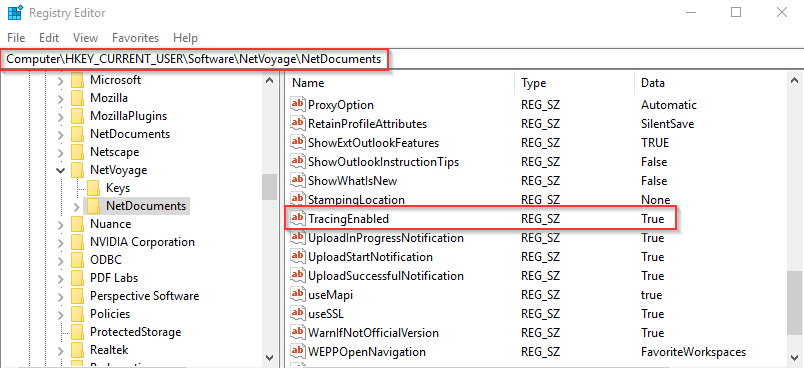 Guide to NetDocuments logs