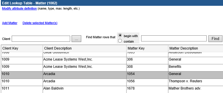 How Do I Change the Name of a Workspace (Client/Matter)?