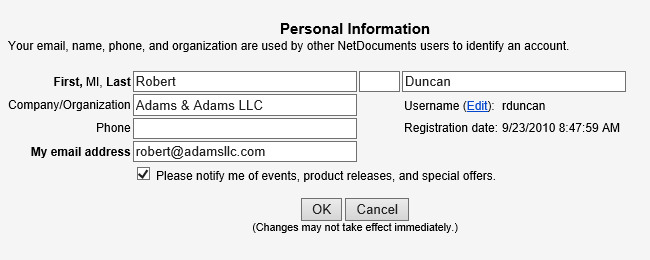Usernames, Account Names, and Authors
