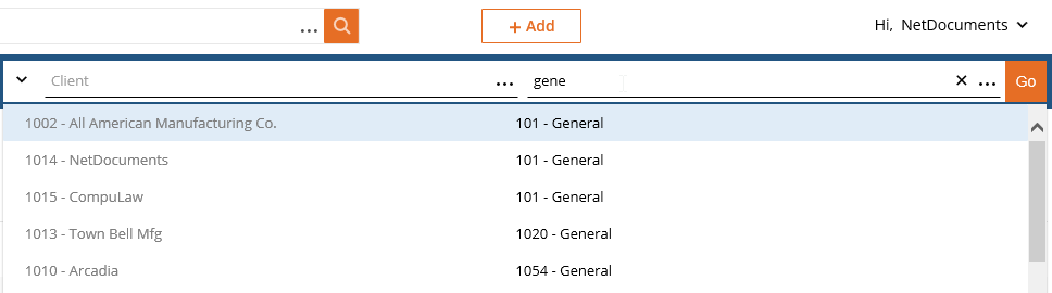 Using the Lookup Dialog