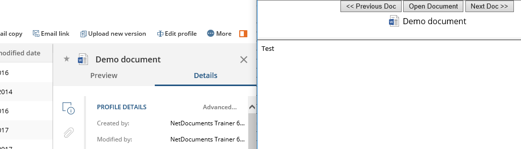 Using the Power Bar and Details Pane