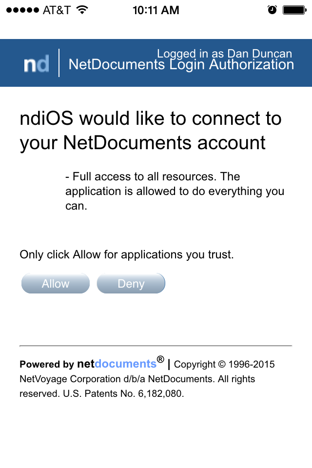 Using Federated Identity Login on Mobile Apps