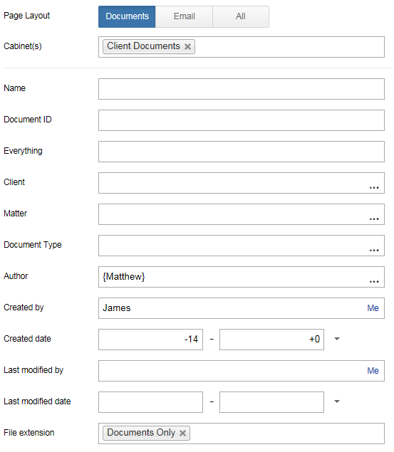 Understanding Search Criteria Syntax