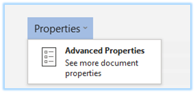 Export Metadata to Microsoft Office Documents