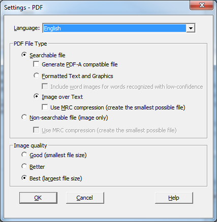 Setting up Custom Scanner Profiles for SDSS Scanners