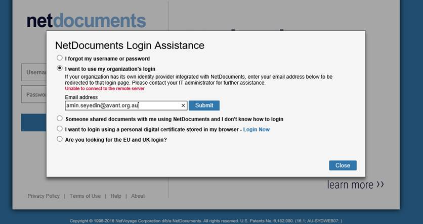 Troubleshooting Federated Identity Login Errors