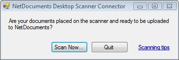 Desktop Scanner Connector