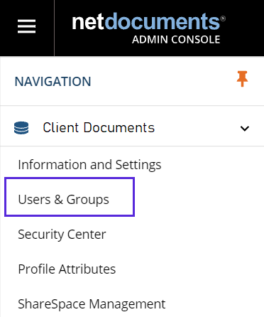 How do I restrict an Internal User to see only one workspace (Matter)?