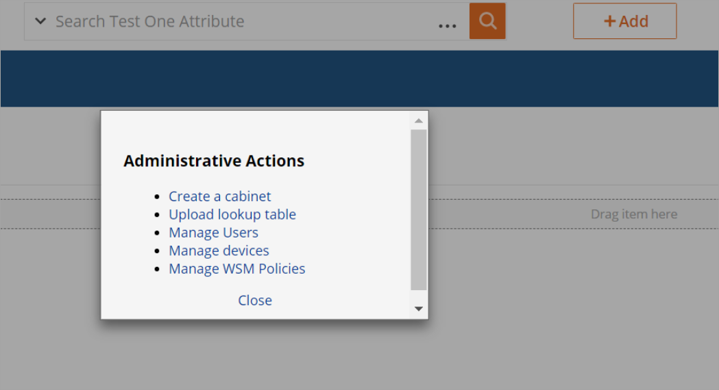 Workspace Security Manager