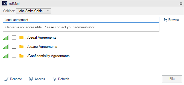 ndMail Troubleshooting