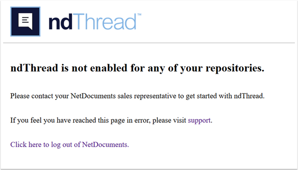 NetDocuments ndThread