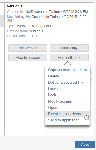 Secure Document Delivery