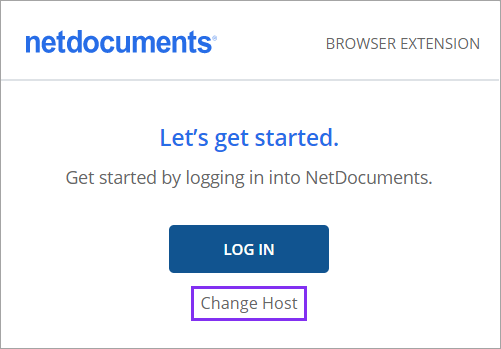 How to Use the NetDocuments Browser Extension