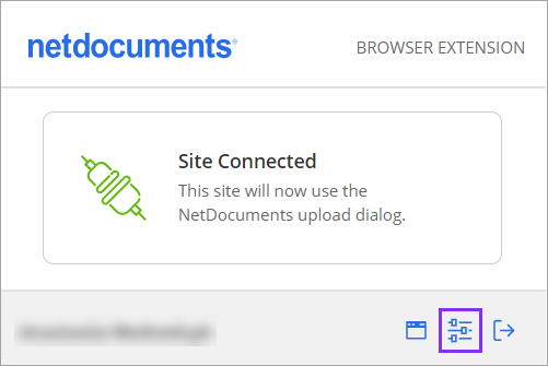 How to Use the NetDocuments Browser Extension