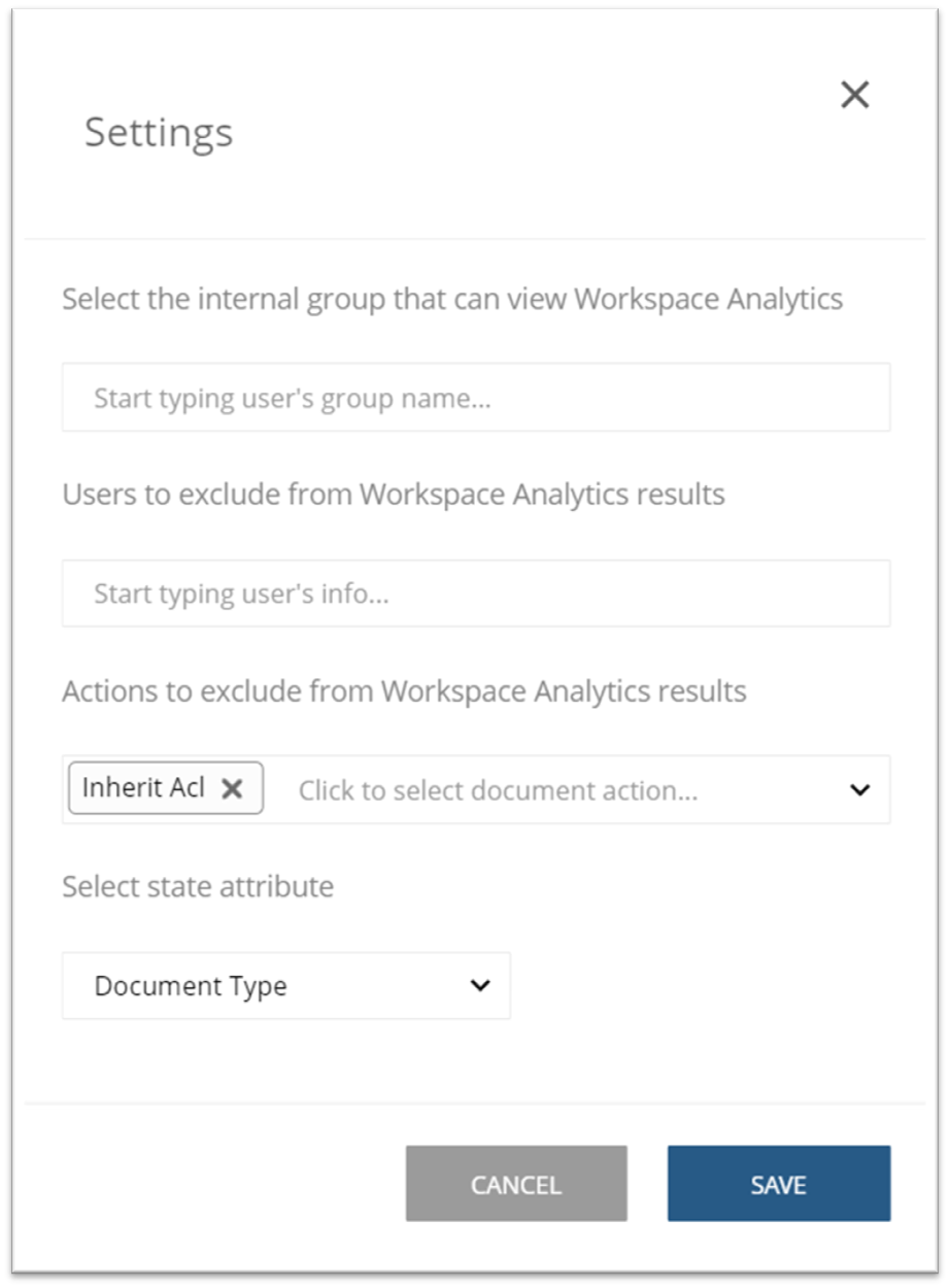 Analytics Administration