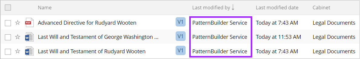 Using PatternBuilder Apps