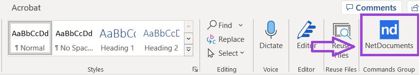 NetDocuments PatternBuilder