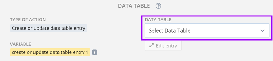 NetDocuments Data Tables