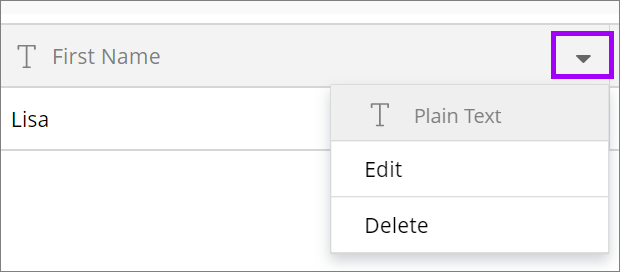 NetDocuments Data Tables