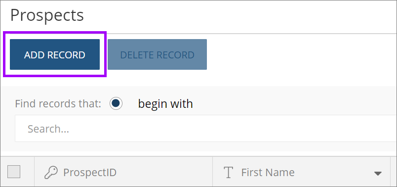 NetDocuments Data Tables
