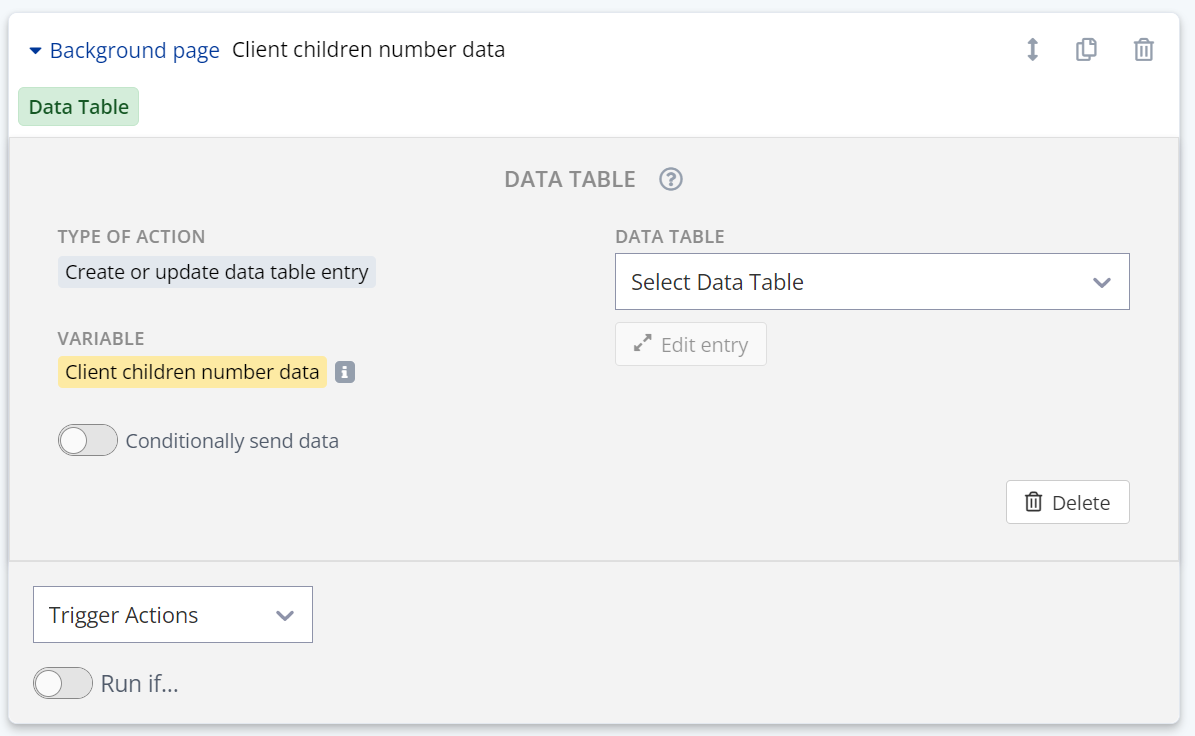 NetDocuments Data Tables