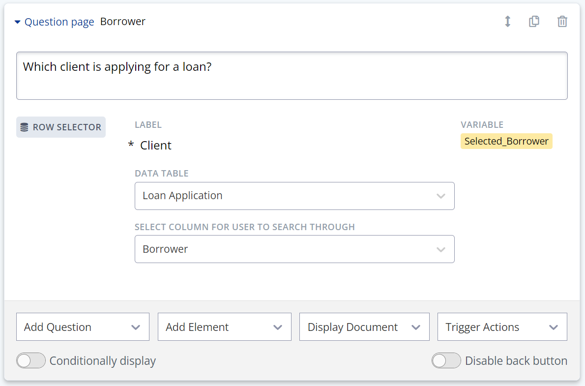 NetDocuments Data Tables