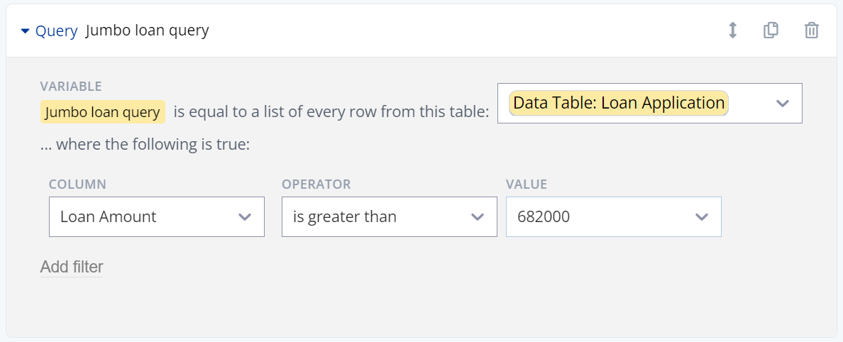 NetDocuments Data Tables