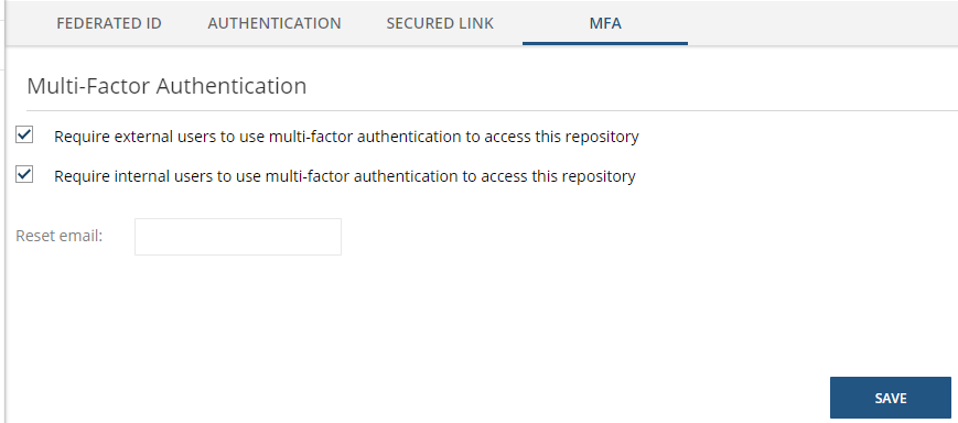 Advanced Authentication Options