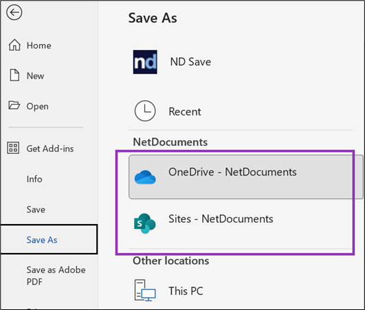 Hiding Cloud and Local storage in Microsoft Office Applications Using GPO