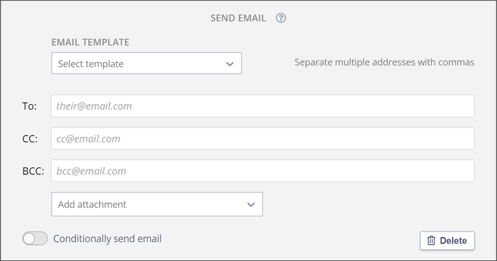 PatternBuilder in App Emails