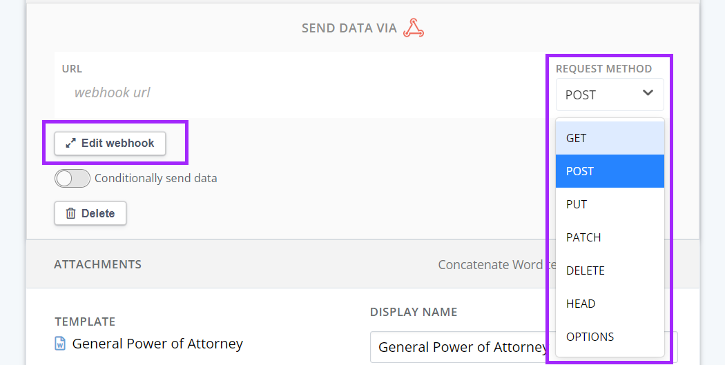 PatternBuilder Trigger Actions