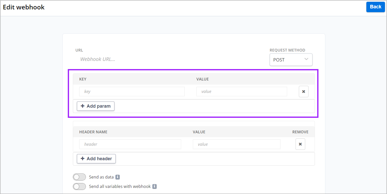 PatternBuilder Trigger Actions