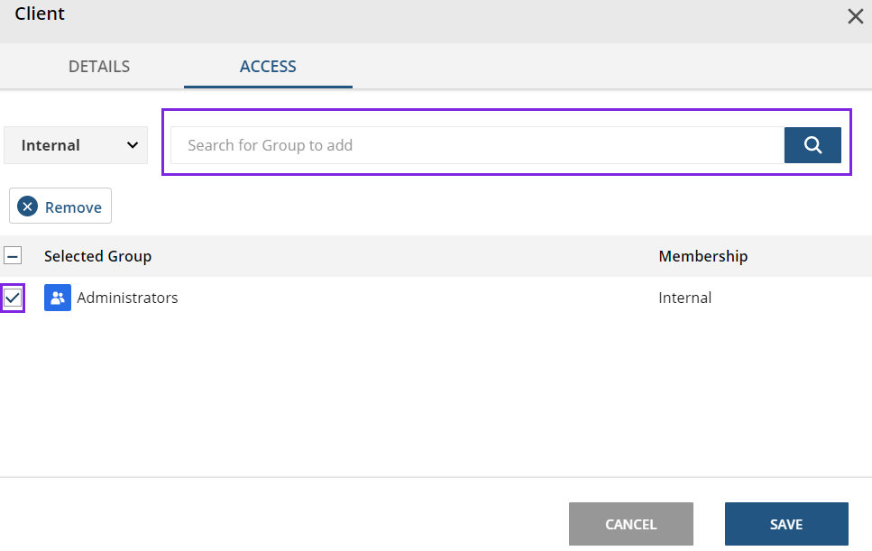 Profile Attributes Page