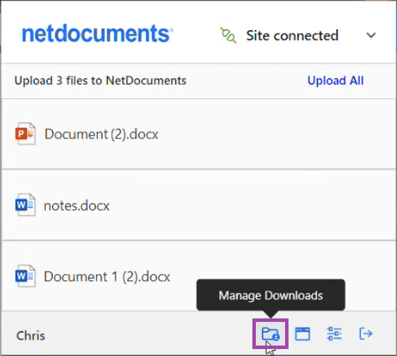 How to Use the NetDocuments Browser Extension