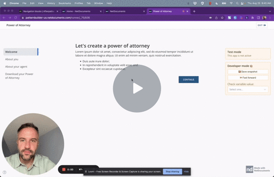 NetDocuments PatternBuilder