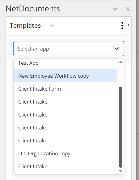 NetDocuments PatternBuilder