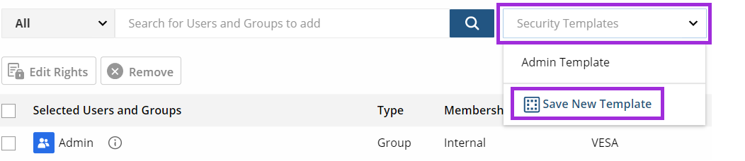 Modifying the Access List of a Document or Folder