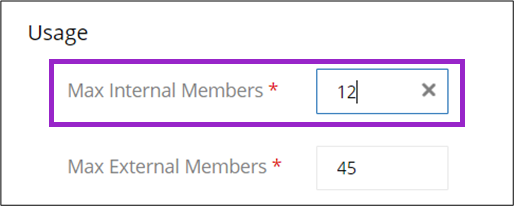 Information and Settings in Admin Console