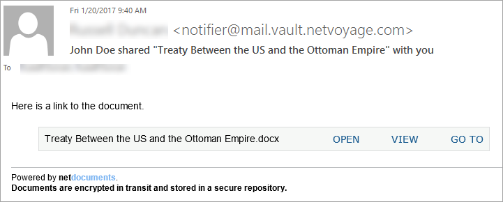 Email Link
