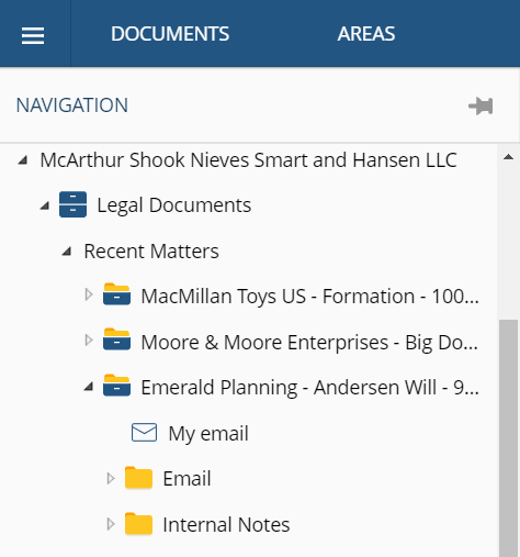 NetDocuments Overview and Navigation