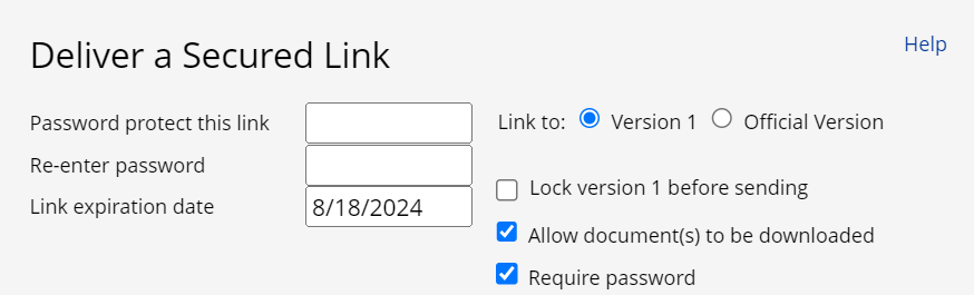 Secure Document Delivery