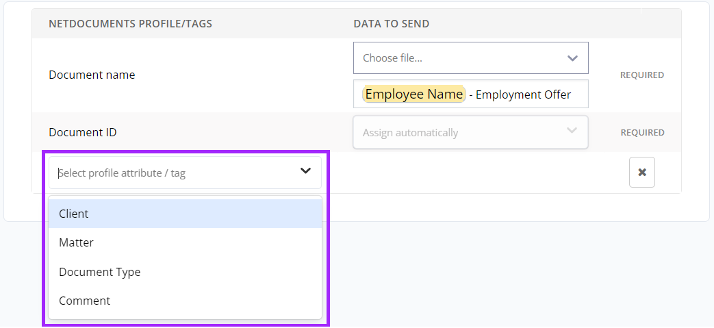 PatternBuilder Trigger Actions