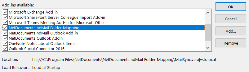 Delegate Folder Mapping