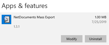 How to Find Version Information for NetDocuments Applications