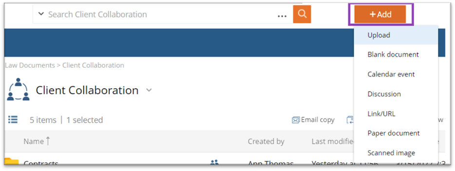 Guide to Receiving a CollabSpace