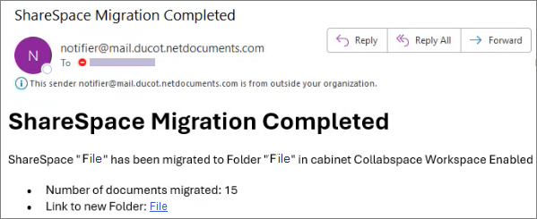 ShareSpace Migration Tools