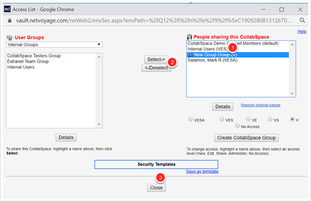 How to Use CollabSpaces